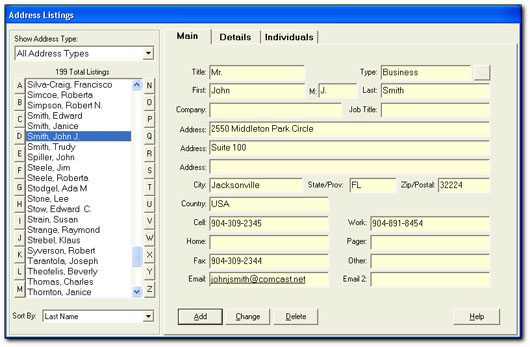 StatTrak Address Manager Business Edition