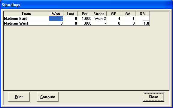 StatTrak for Soccer Screen Images